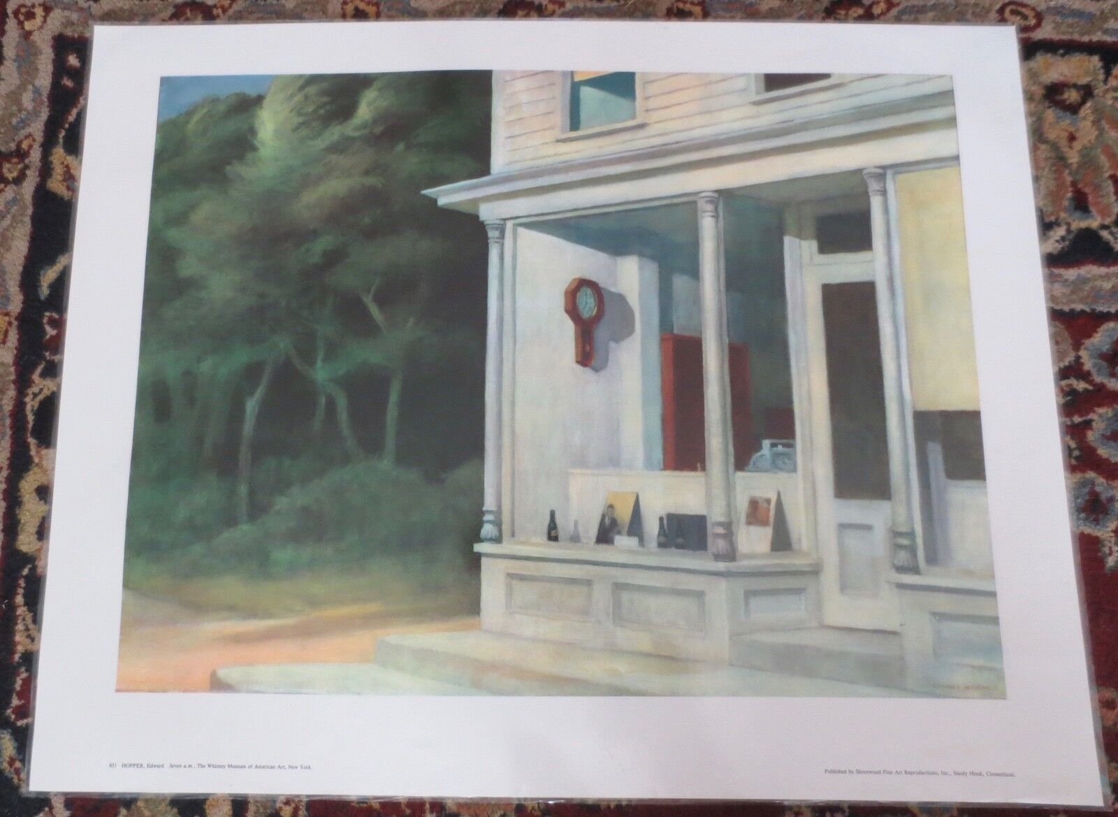Edward Hopper - "Seven a. m." - Shorewood and similar items