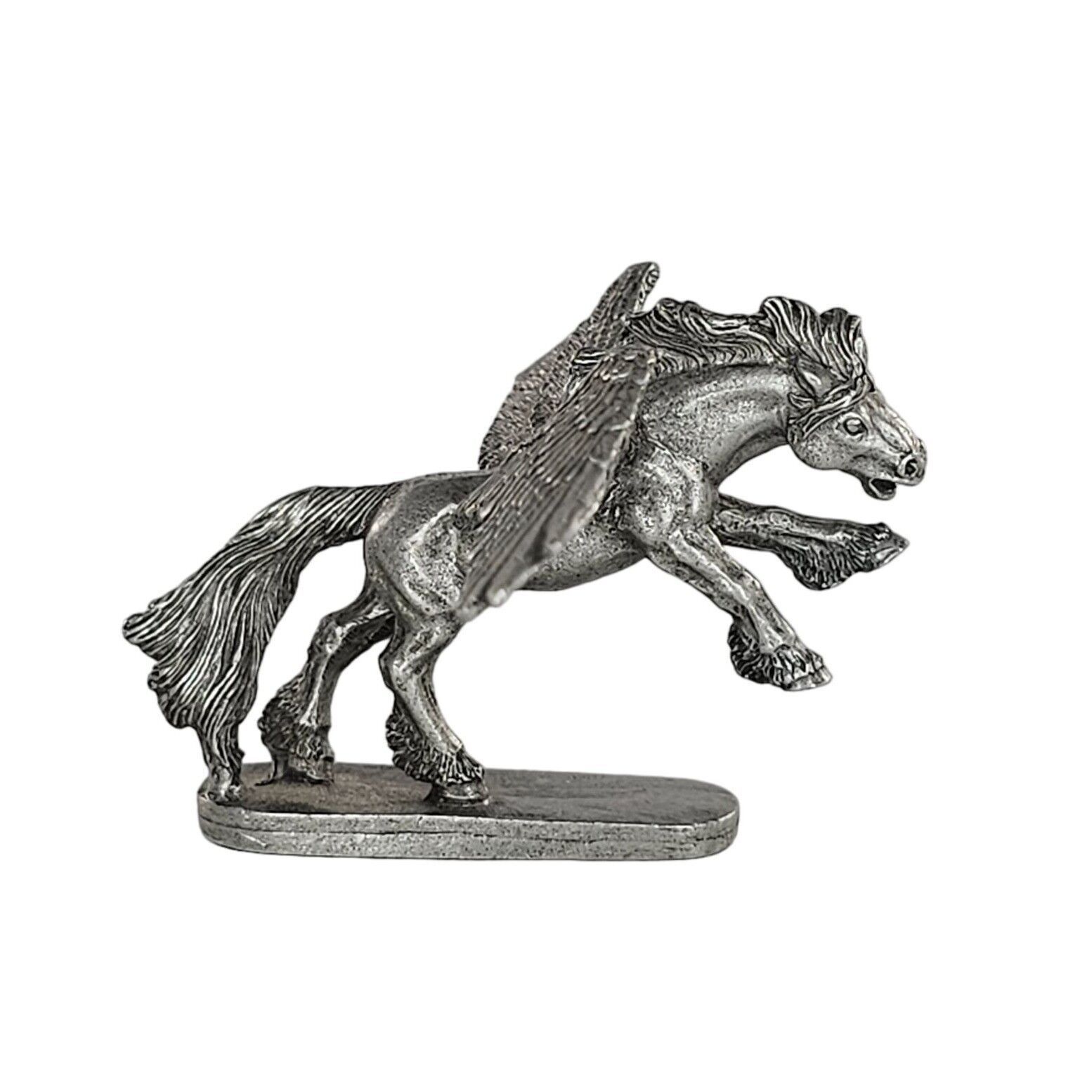 Ral Partha Pewter Pegasus Winged Horse Rearing Fighting D&D Miniature ...
