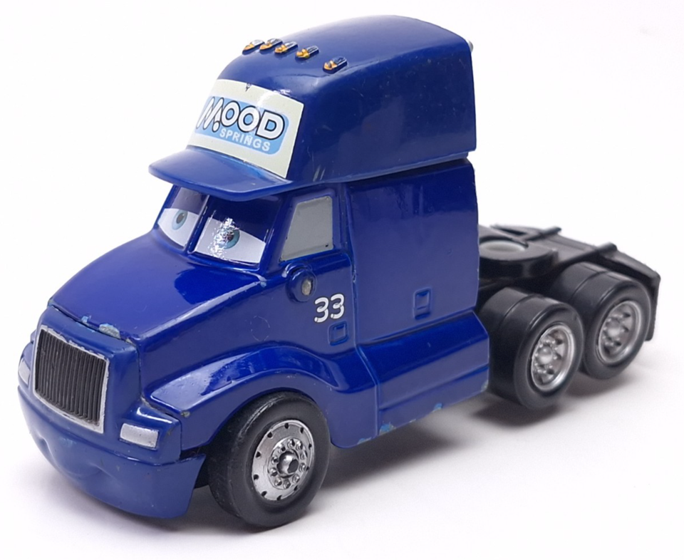 Disney Pixar Cars Rare Piston Cup #33 Mood Springs Hauler Truck ...