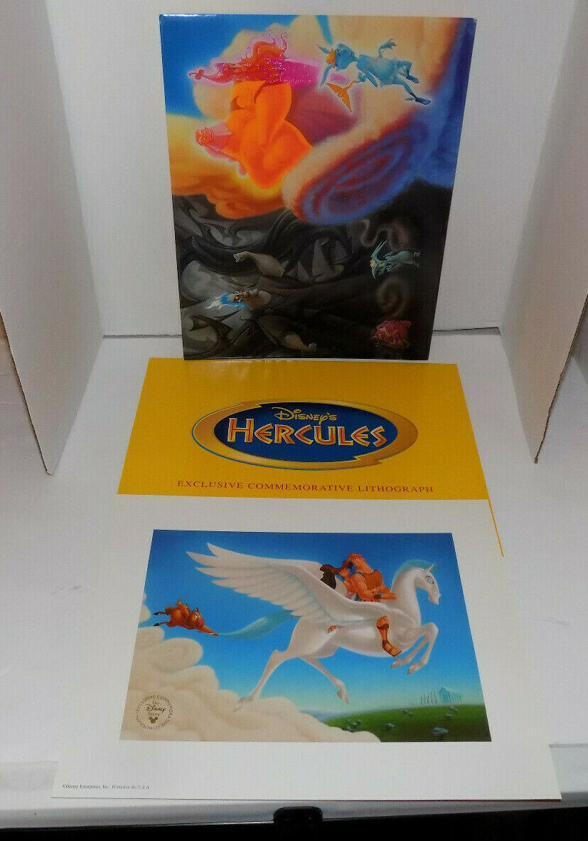 Disney's Hercules Exclusive Commemorative Lithograph - Posters, Prints ...
