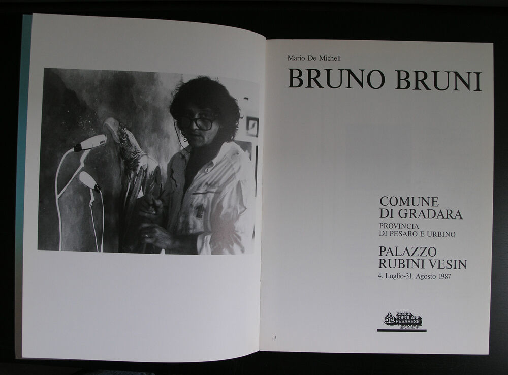 Gradara, Palazzo Rubini Vesin # BRUNO BRUNI # 1987, nm - Books