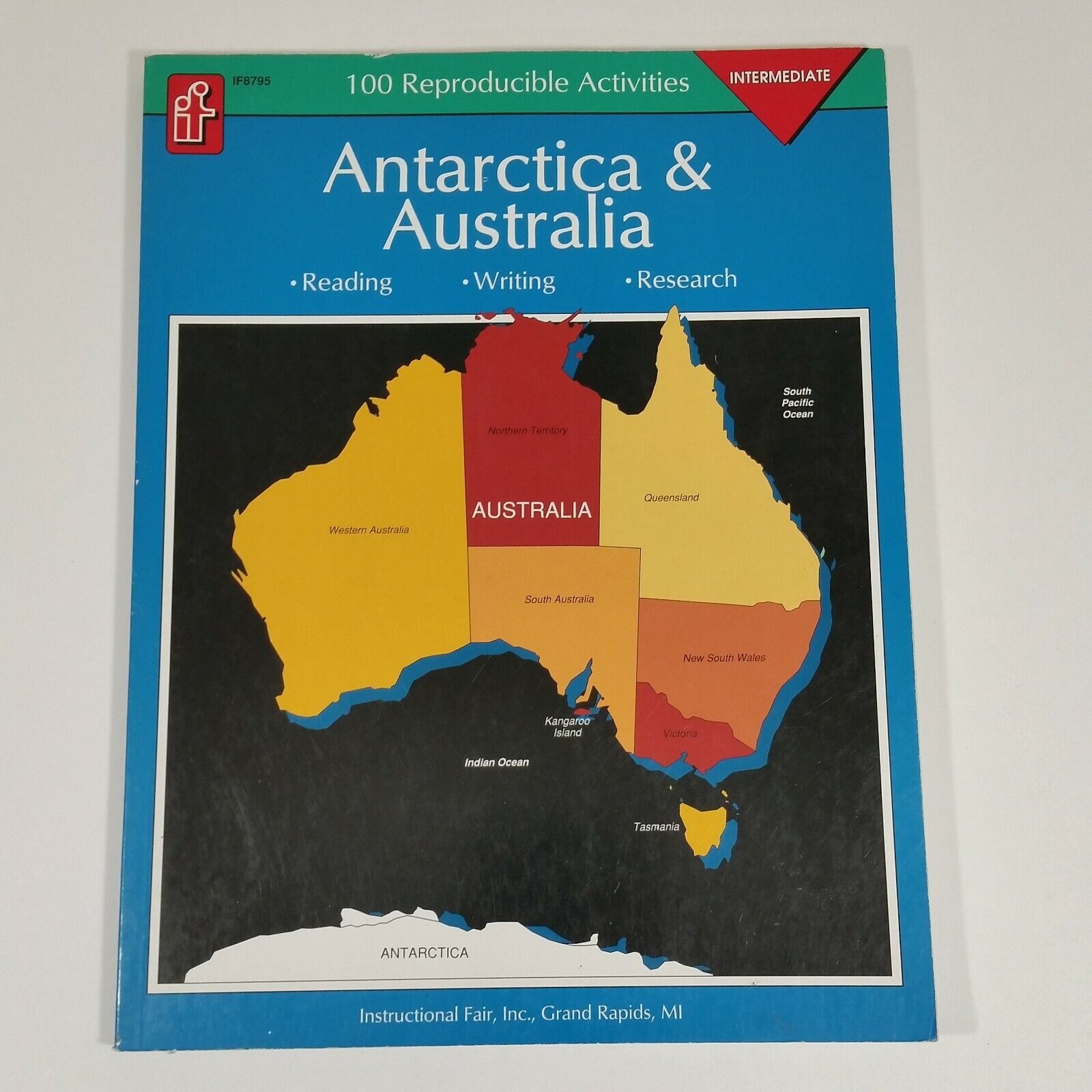 Antarctica & Australia:100 Activities Geography Reading Writing ...