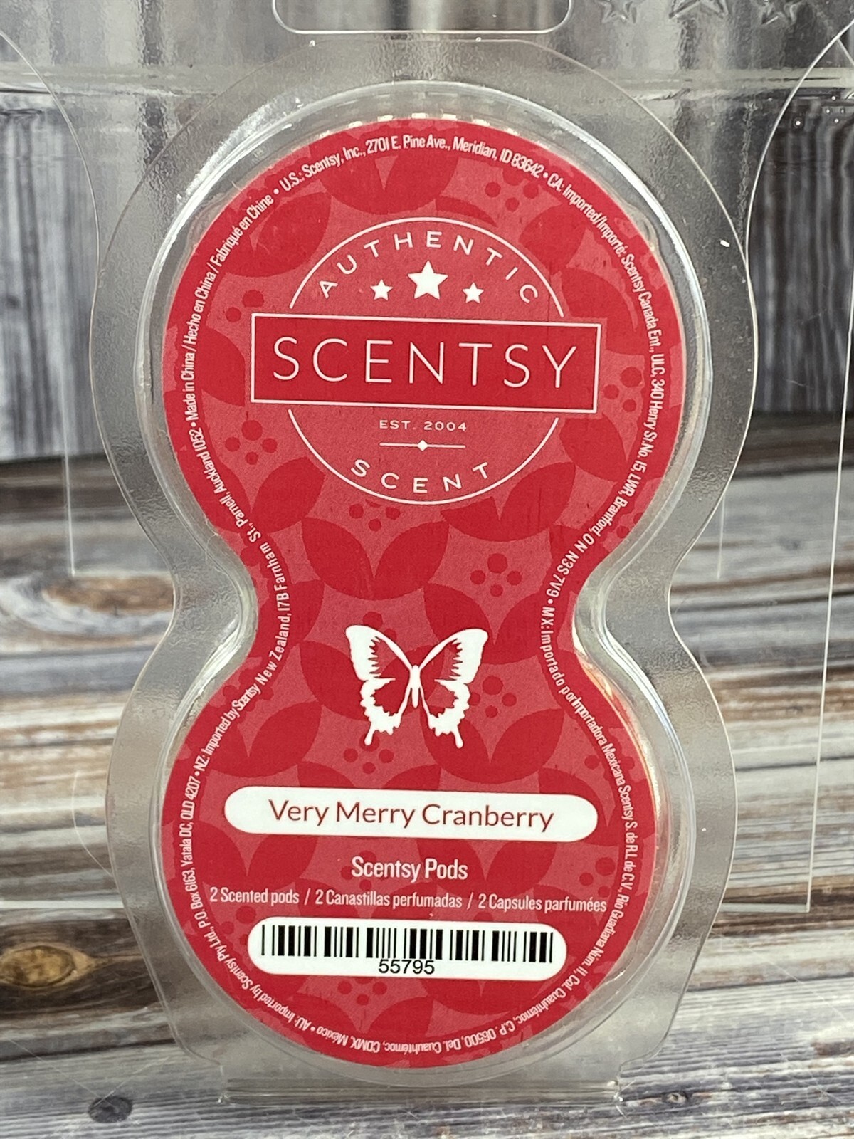 Scentsy Pods Twin Pak - for Scentsy Go & Wall Fan Diffuser -Very Merry ...