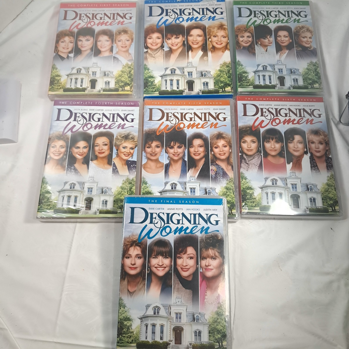 NEW DESIGNING WOMEN COMPLETE SERIES DVD SEASONS 1 2 3 4 5 6 7 final tv ...