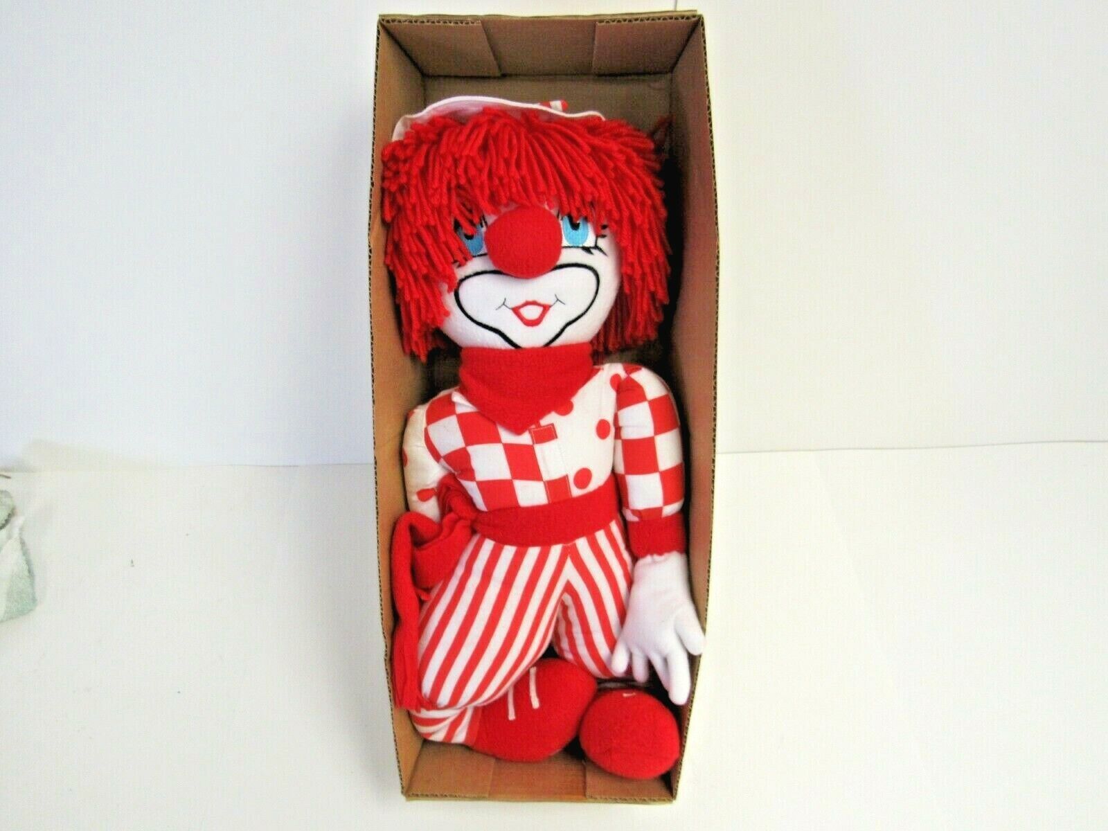 Vintage Nugget The Clown Sign Language Doll 1999 Nugget's Window Inc ...