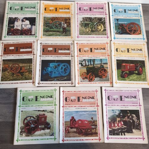 1980s Gas Engine Magazines Lot of 11 Issue Lot Vintage 80s Tractors ...