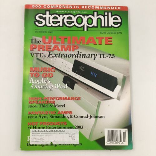 Stereophile Magazine October 2003 The Ultimate Preamp, High-Performance ...