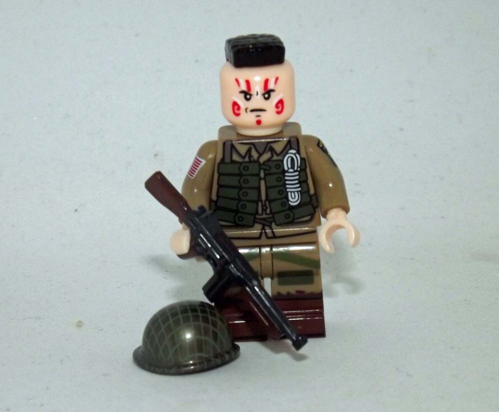 101St Airborne Us Army Soldier D DWw2 Paratrooper Custom Minifigures ...