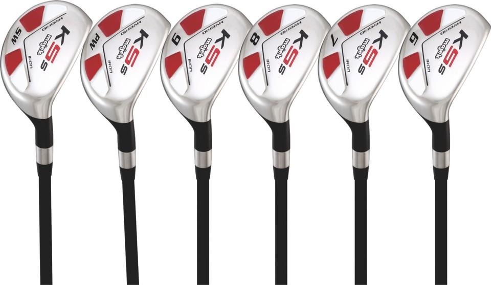 Senior Men s Majek Golf All Hybrid Partial Set (6-SW) Senior Flex ...