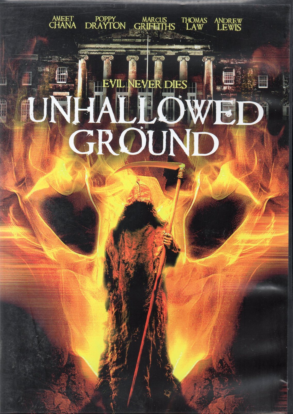 UNHALLOWED GROUND (dvd) spend the night in haunted school challenge ...