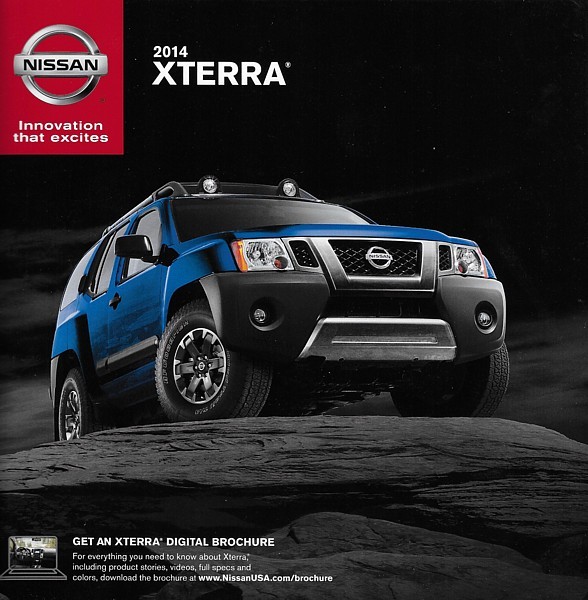 2014 Nissan XTERRA sales brochure sheet US 14 X S PRO-4X - Datsun & Nissan