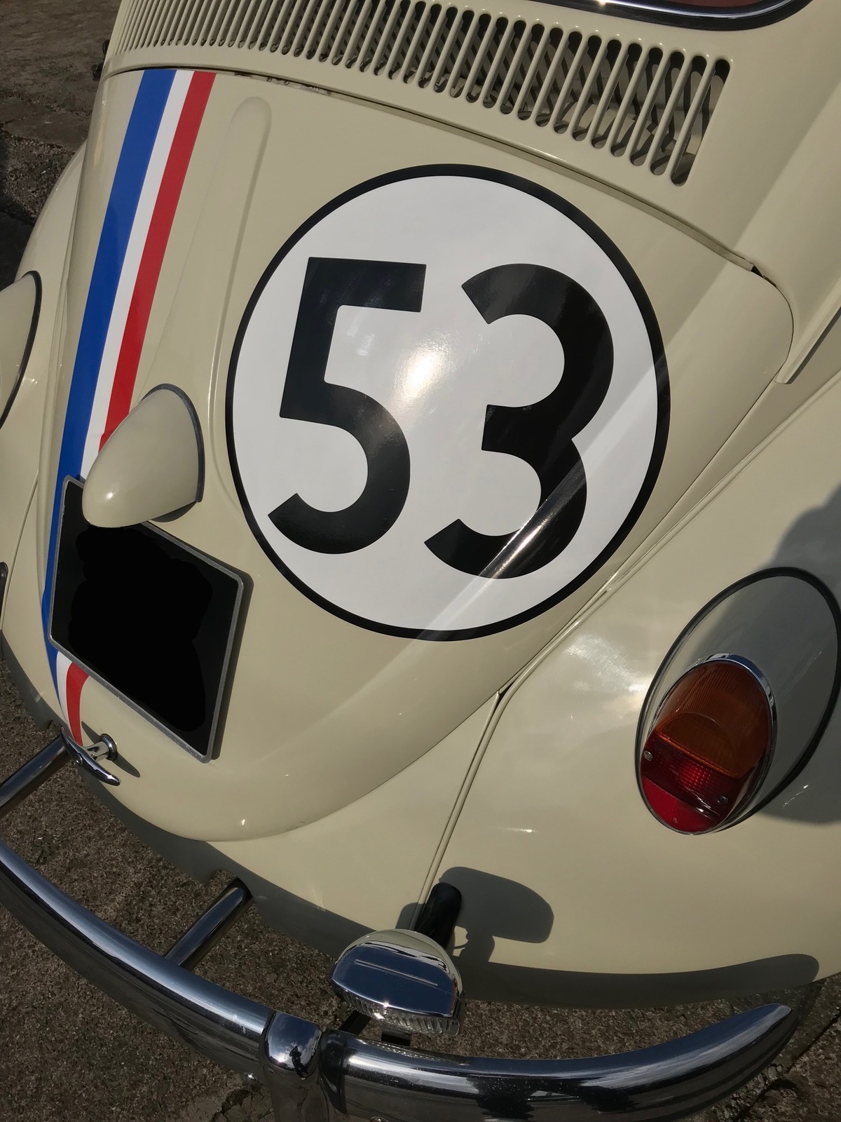 Love Bug Herbie 53 VW Laminated Decal Car Graphics Set movie vw beetle ...