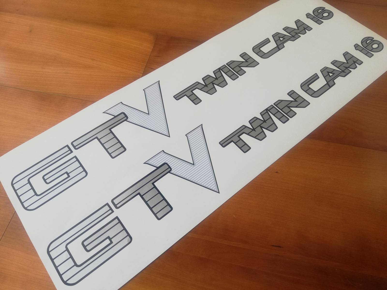 AE86 Corolla GTV Door Side Decals - Fits Trueno Twin Cam 16 - Sticker ...