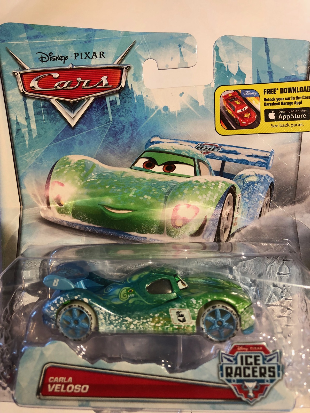 Disney Pixar Cars Ice Racers Carla Veloso - Action Figures