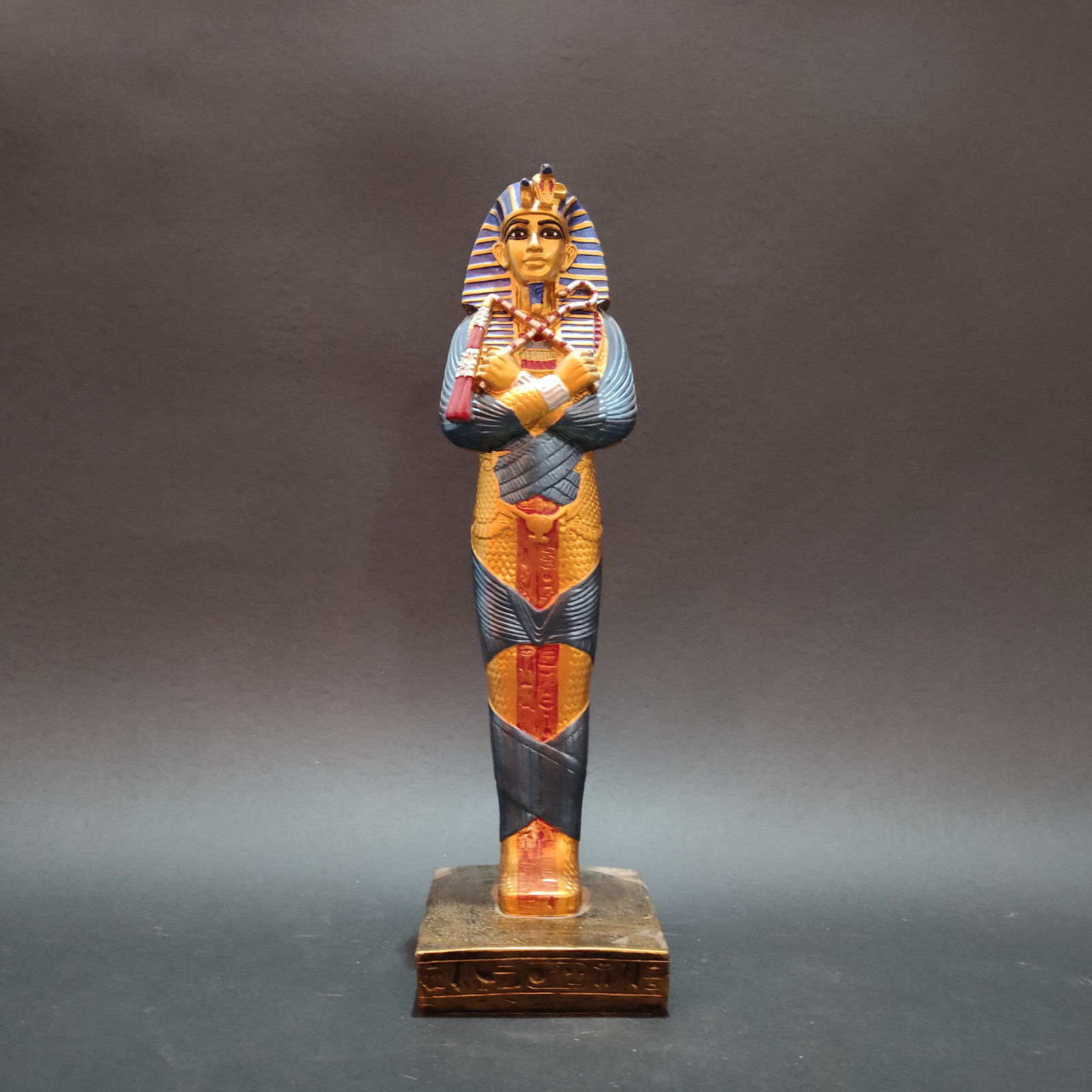 A statue of King Tutankhamun, made in Egypt and 50 similar items