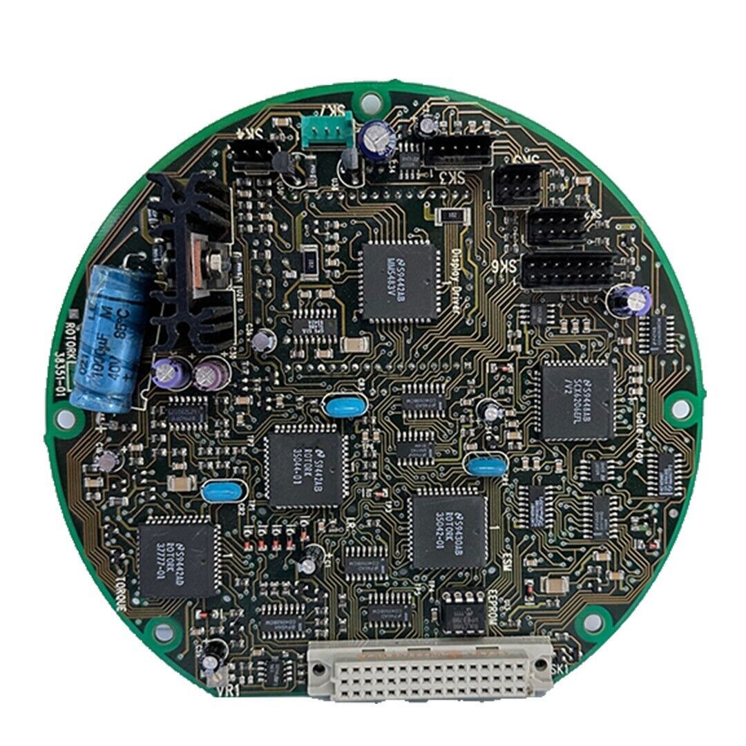 ROTORK 38385-01 / 3838501 INDICATOR CONTROL BOARD W/ DISPLAY 38351-01 / ...