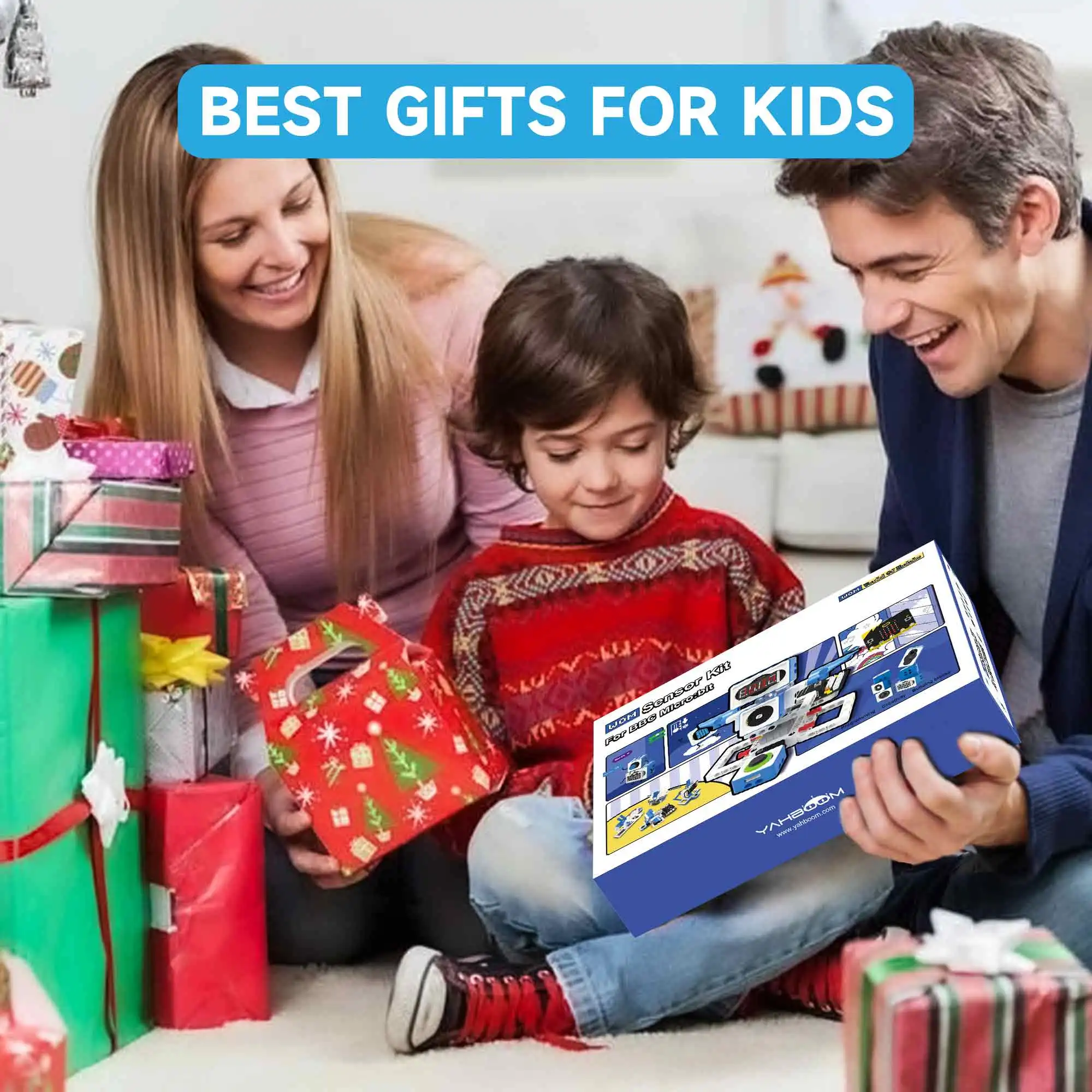 Yahboom 21 in 1 Microbit V2 Robotics Kit DIY Electronic Sensor Kit ...