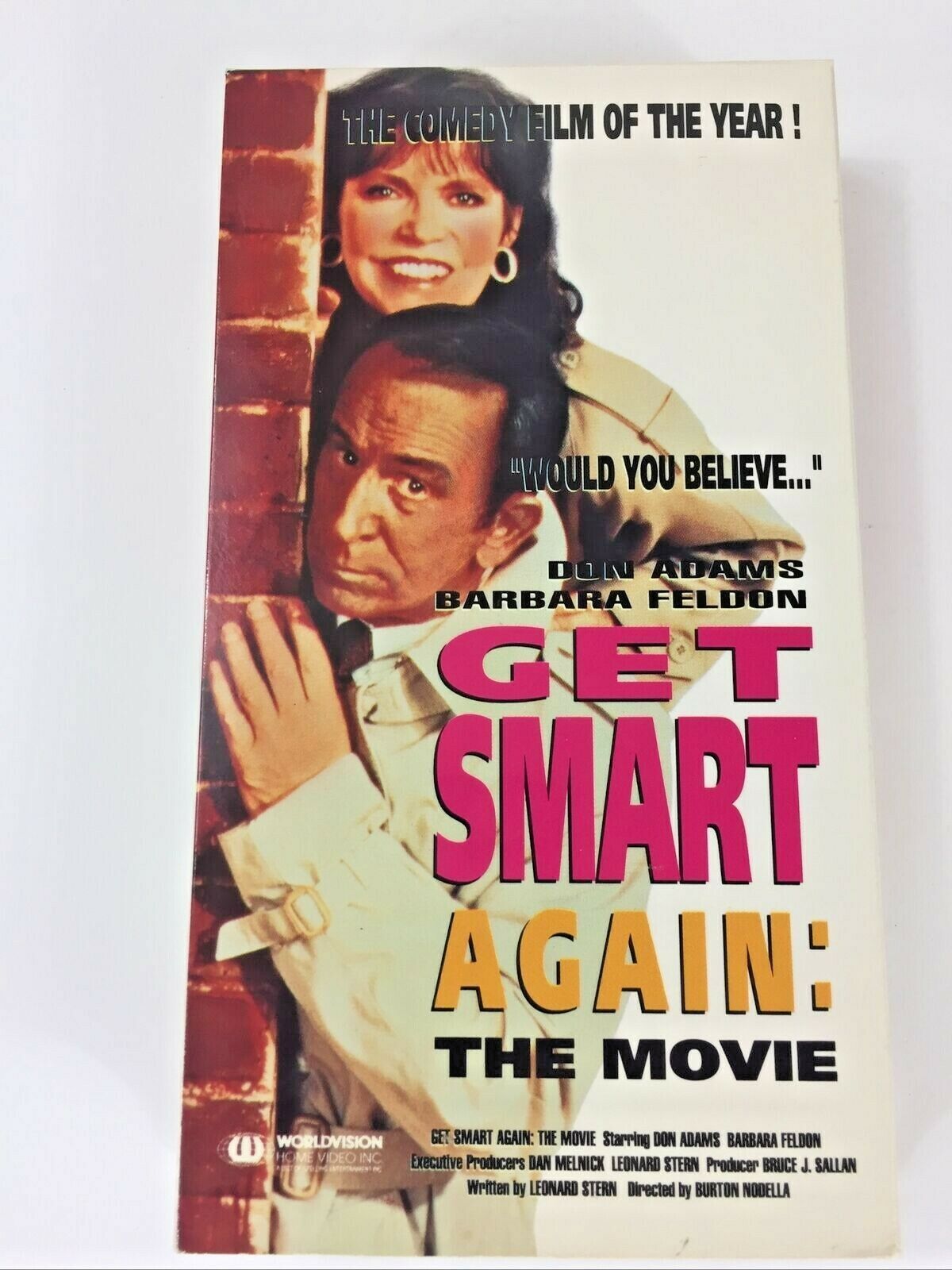1989 Get Smart Again: The Movie VHS Original Cast~ Don Adams Barbara ...
