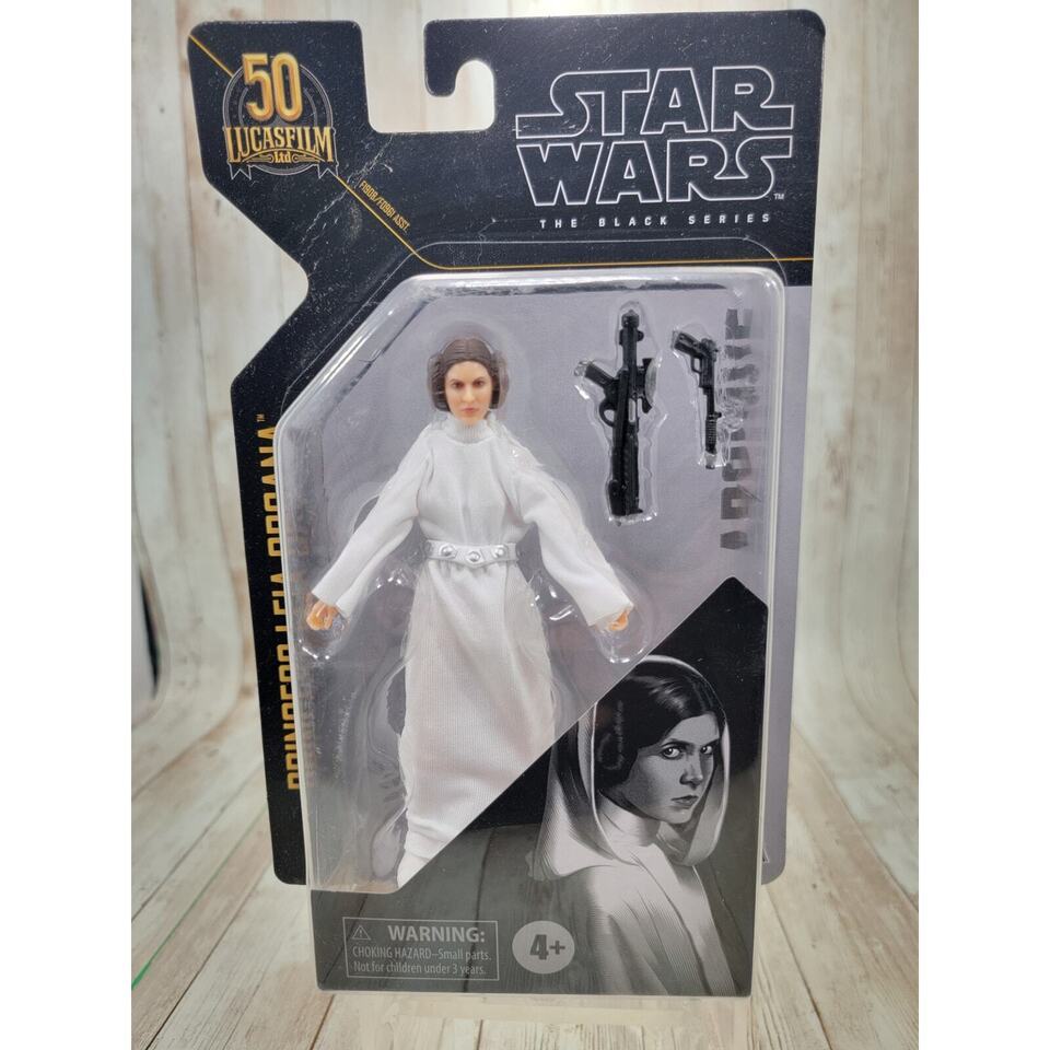 Star Wars The Black Series Archive Princess Leia Organa 6-Inch Action ...