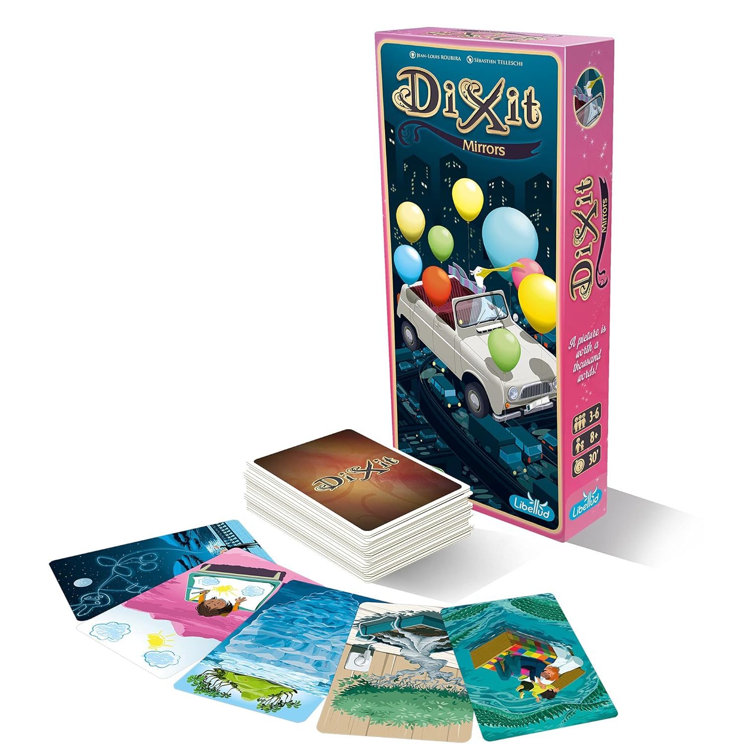 Dixit Mirrors Board Game Expansion | Storytelling Game for Kids and ...