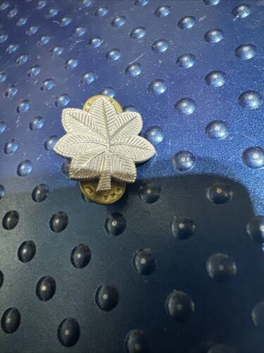 Vintage US Army Lt Colonel Sterling Silver Oak Leaf Cluster Military ...