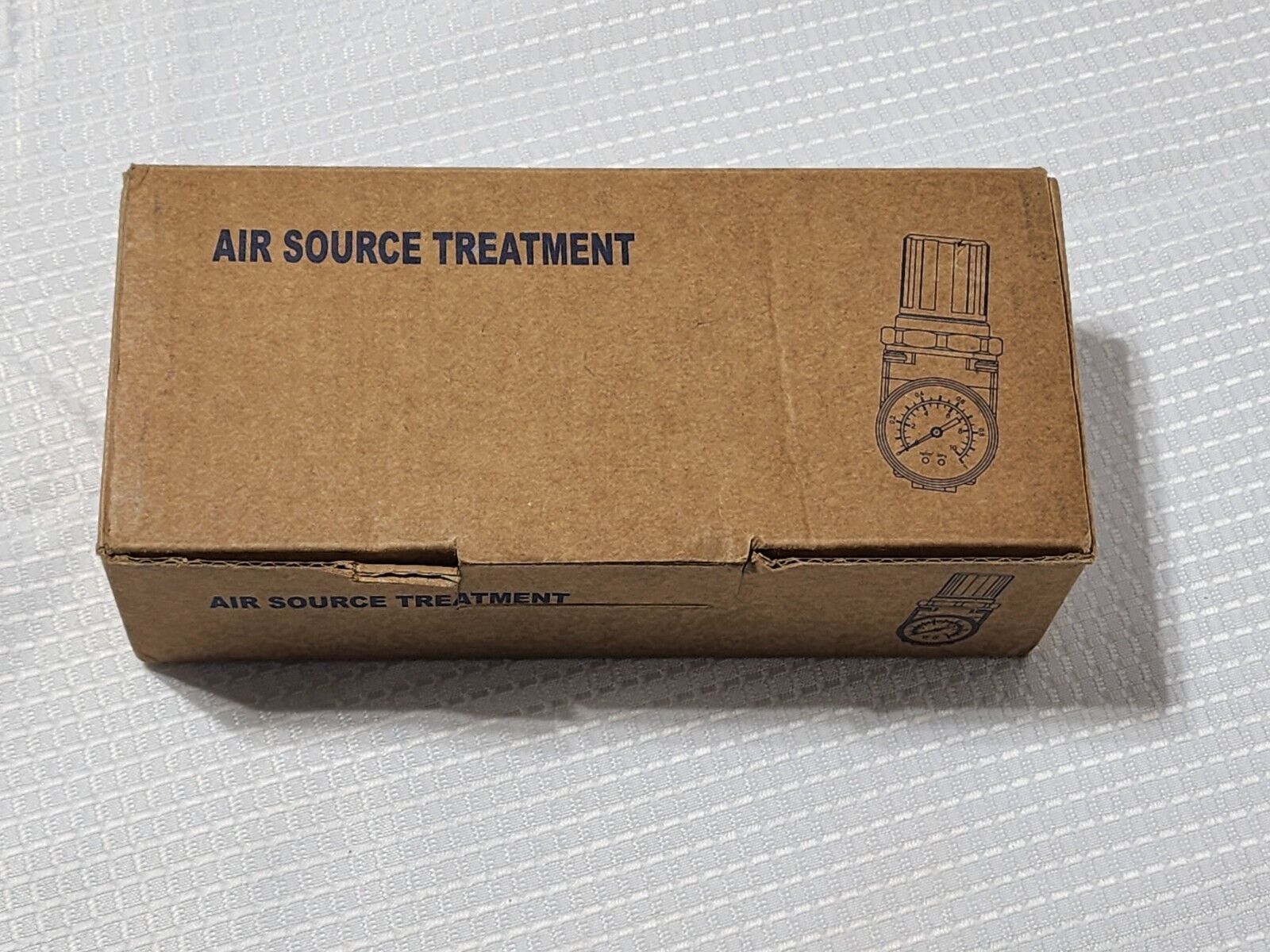 AR2000-02 - Air Flow Regulator 1/4" NPT 125 PSI With Dial Gauge Alum ...