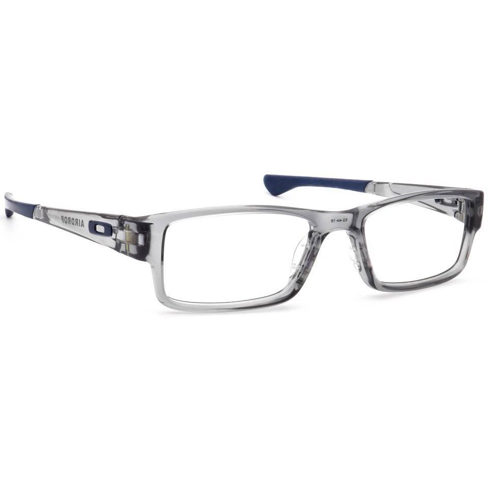 Oakley Eyeglasses OX8046-1053 Airdrop Grey Shadow Rectangular Frame 53 ...