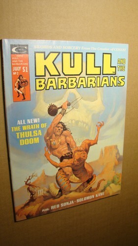 KULL AND THE BARBARIANS 2 *VF/NM 9.0* RED SONJA WRIGHTSON ART ROBERT E ...
