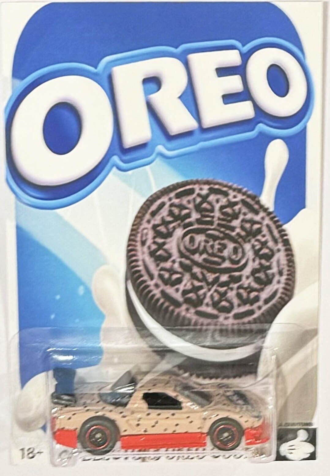 Acura NSX Custom Hot Wheels OREO Coockies Series w/ RR - Transportation