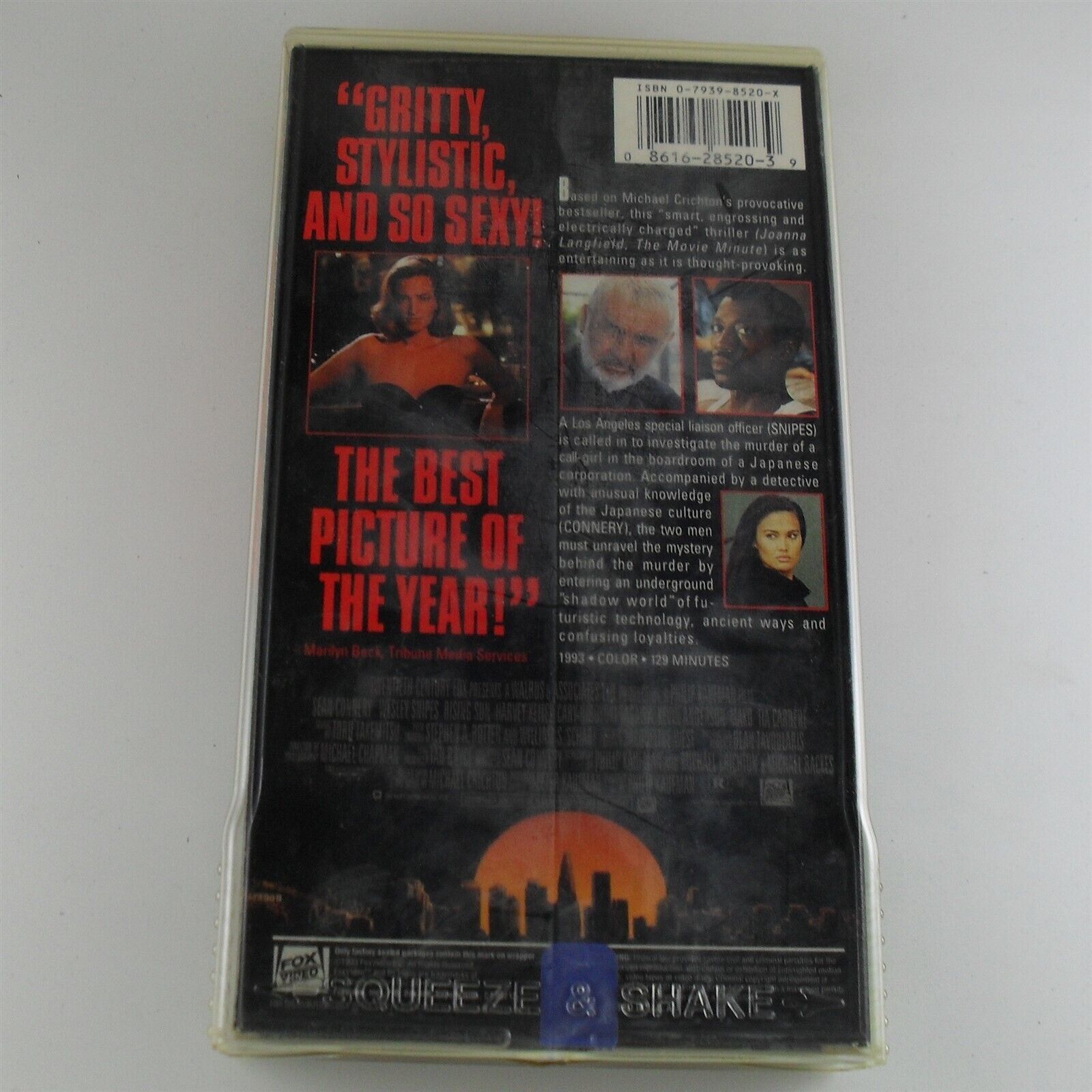 Rising Sun (VHS, 1993) Sean Connery Wesley and 50 similar items