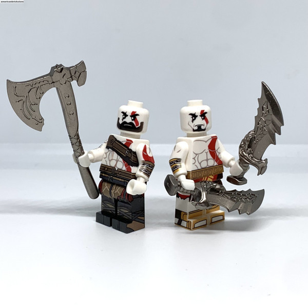 YY Minifigure Building Custom Kratos God of War - LEGO (R) Minifigures