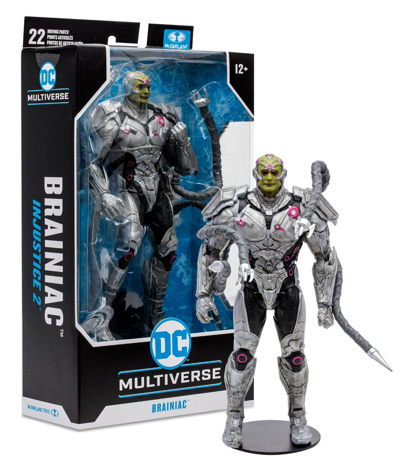 DC Multiverse Brainiac (Injustice 2) McFarlane Toys 7" Figure with ...