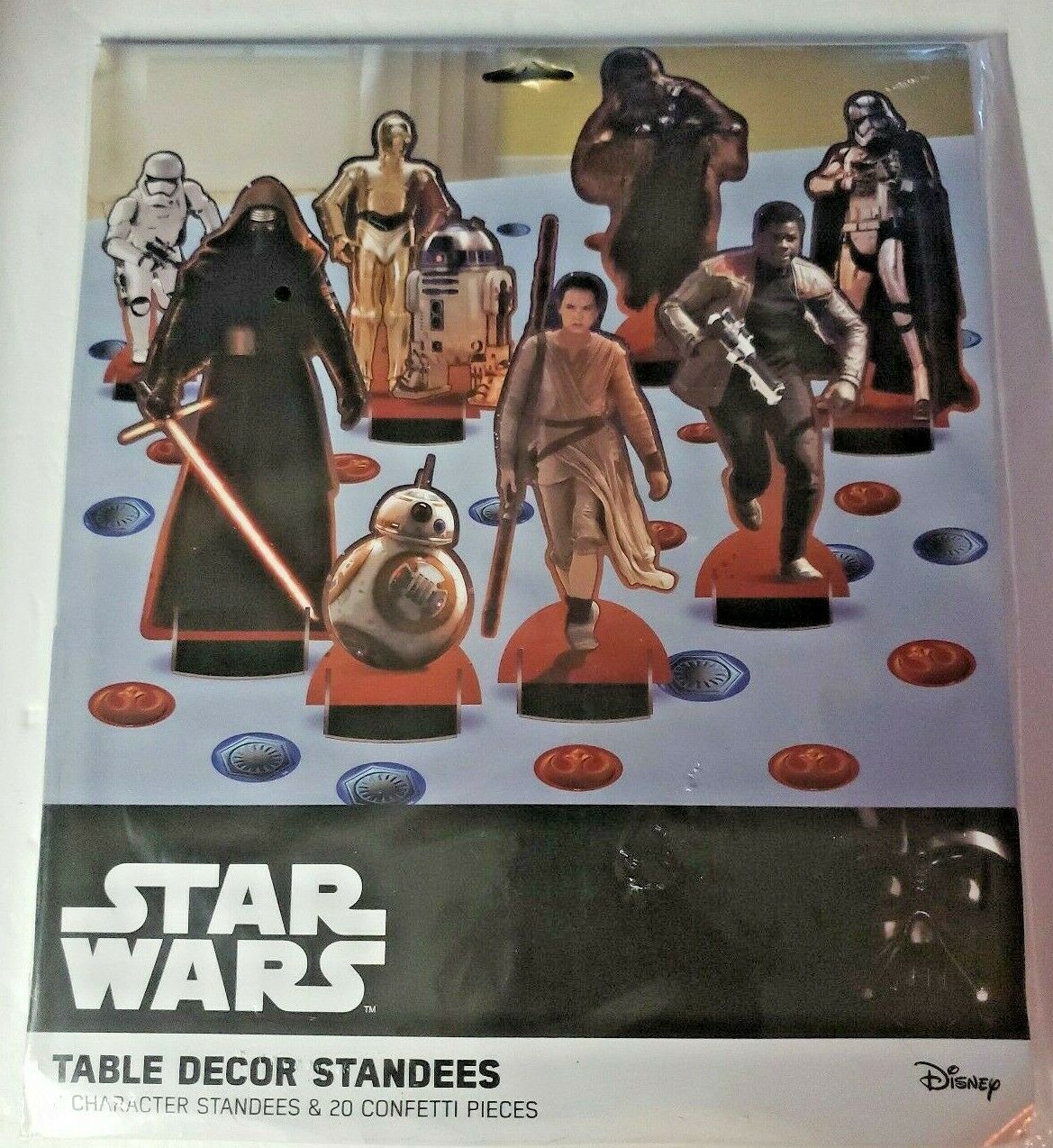 Star Wars The Rise of Skywalker 8 Table Decor Character Standees Disney ...