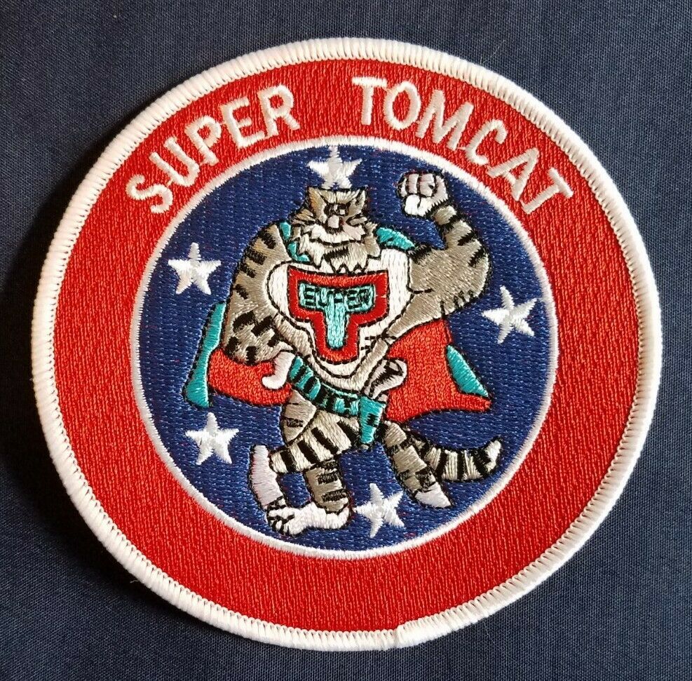 TOP GUN F-14 SUPER TOMCAT VF NAVY USAF MILITARY PATCH - Patches