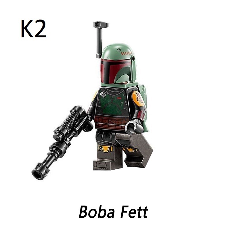 Boba Fett Minifigures Boba Fett - Custom Figure - Building Toys & Blocks