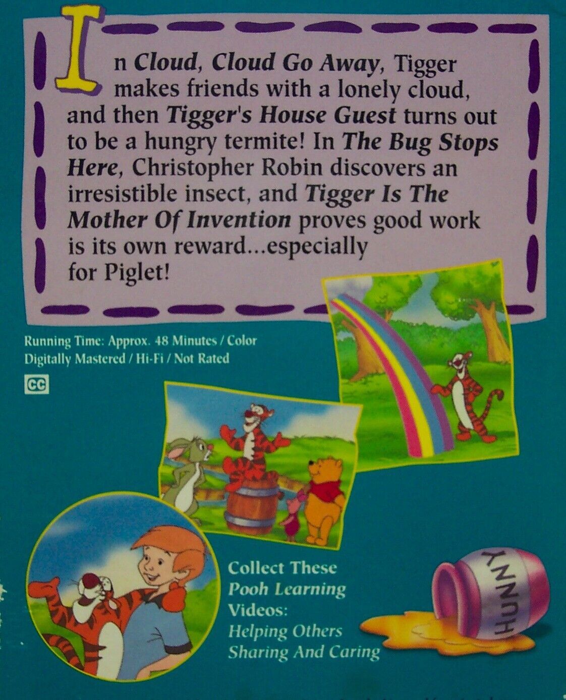 Vintage Winnie The Pooh Making Friends Vhs and similar items