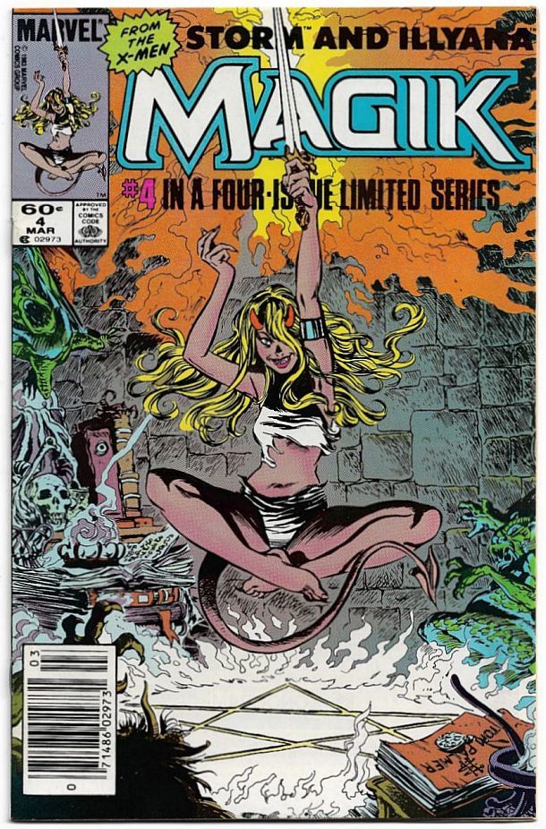 Magik #4 (1984) *Marvel Comics / Storm And Illyana / Belasco / 1st ...