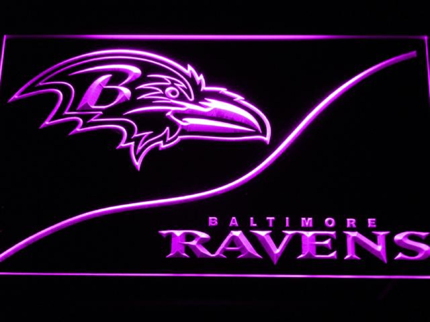 Baltimore Ravens Illuminated Led Neon Sign Home Decor, Room, Lights ...