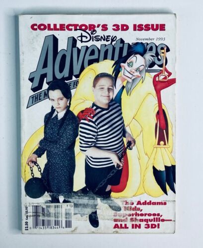 Disney Adventures Magazine November 1993 Christina Ricci and Jimmy ...