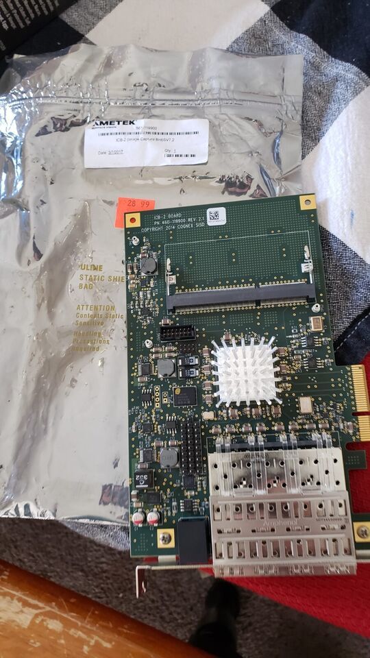 NEW Ametek Cognex Surface Vision Image Capture Board ICB-2 # 460-119900 ...
