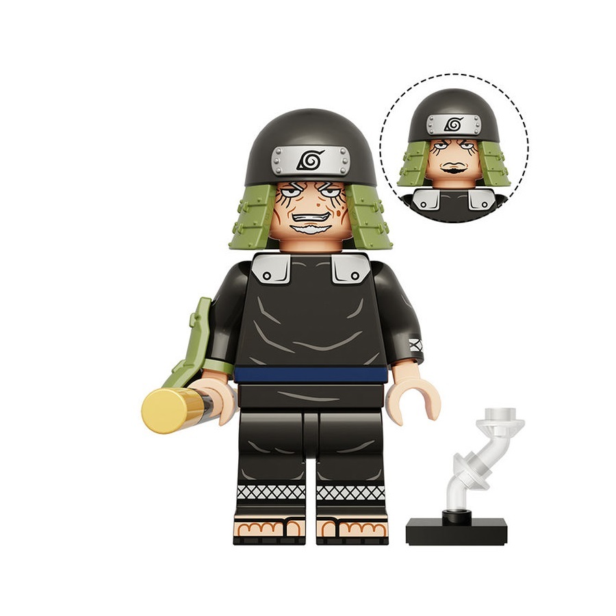 8pcs Naruto Itachi Madara Hashirama Tobirama Hiruzen Minato Minifigures ...