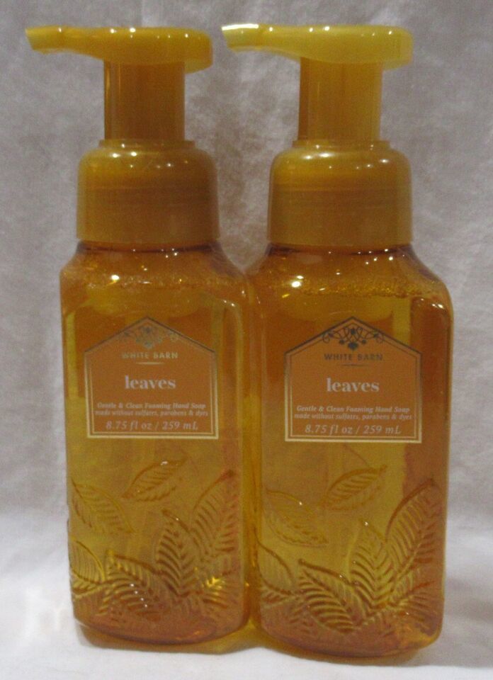 White Barn Bath & Body Works Gentle & Clean Foaming Hand Soap Lot Set 2 ...