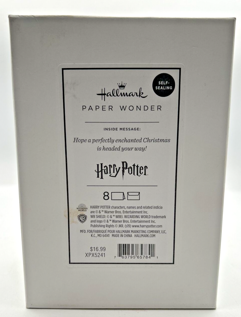 Hallmark Paper Wonder Harry Potter Pop Up Card Set of 8 U242 - Harry Potter