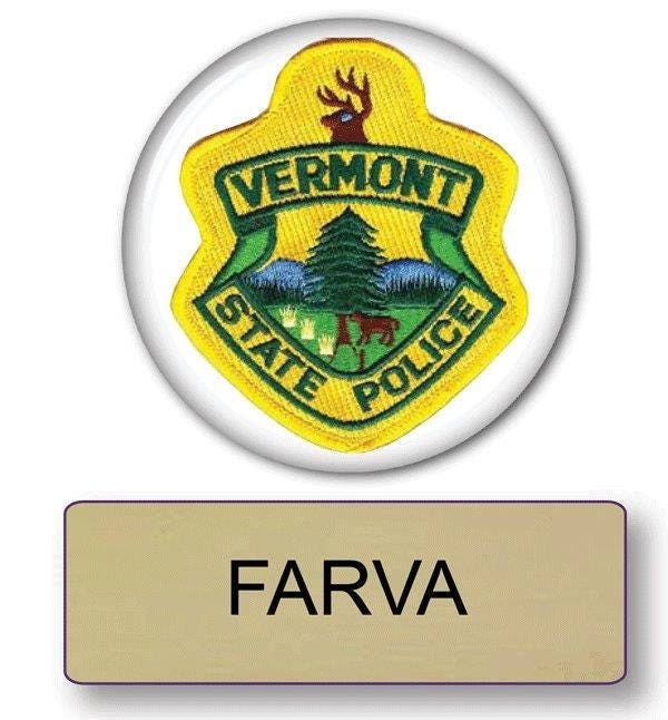 Officer FARVA from Super Troopers Vermont State Police Magnetic ...