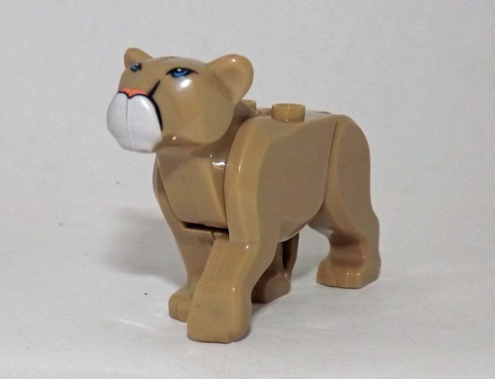 Lion Animal Cat Comic Minifigure - LEGO (R) Minifigures