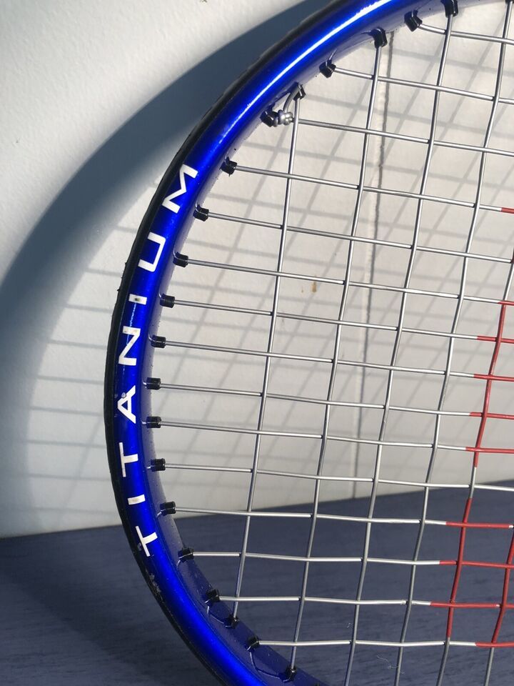 Wilson Titanium Impact 50-60 Tension Tennis Racquet w/ Case L3 4 3/8 ...