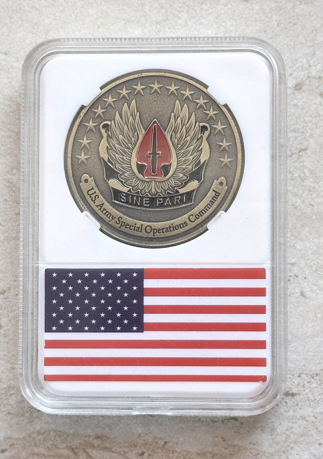 Sine Pari Usasoc Special Operations Command and 50 similar items