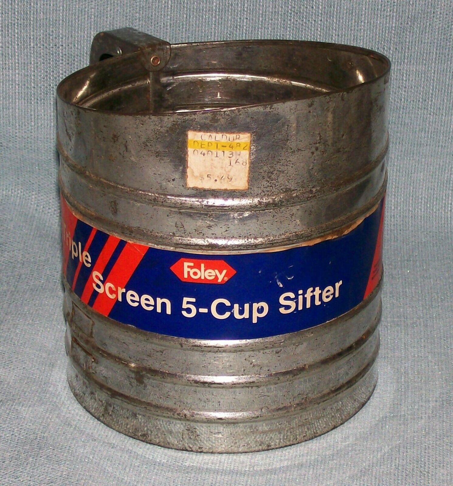 Vintage FOLEY Triple Screen SIFT-CHINE 5 cup Sifter - GUVC - Kitchen & Home