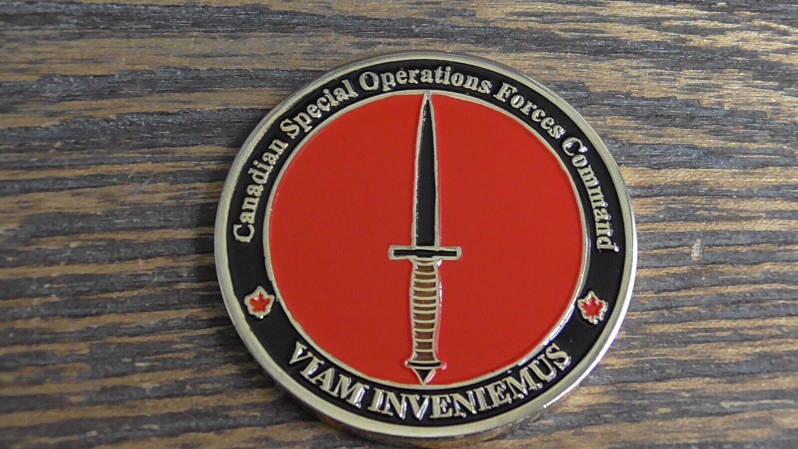 Canadian Special Operations Forces Command Commanders Challenge Coin ...