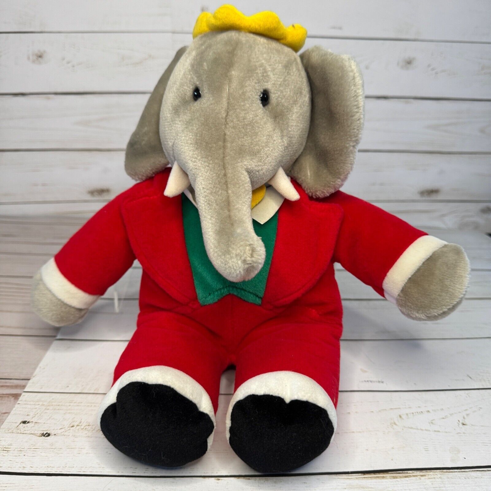 Vintage Gund Babar The Elephant Plush Toy In and 50 similar items